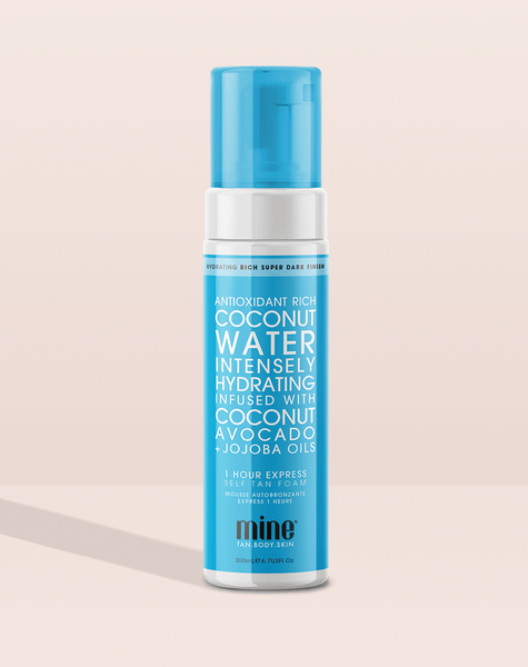 Coconut Tanning Foam | Hydrating Tanning Foam | MineTan – MineTan AU