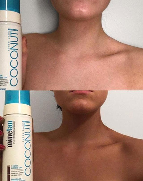 Coconut Tanning Foam | Hydrating Tanning Foam | MineTan – MineTan AU