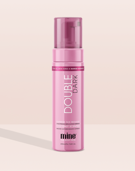 Double Dark Self Tan Mousse 1 Hour Tanning Foam Minetan Minetan Au